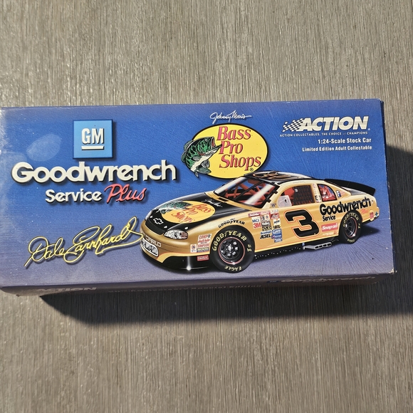 Nascar | Other | Nascar Goodwrench Service Plus Diecast Car With Bass ...